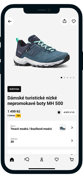 Mobilní aplikace - Decathlon